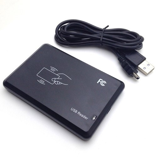 Das Auslesen der der RFID Chipnummer von 13,56 MHz Transponder kann mit ...