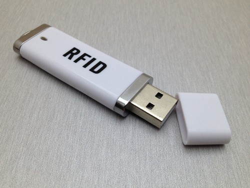USB RFID Reader Leser Lesegerät zum Auslesen von RFID Transponder ...